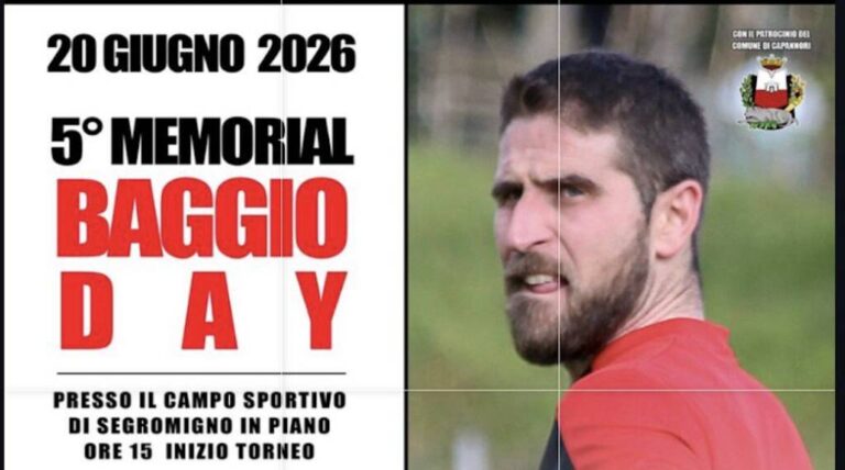 'Baggio Day' al campo sportivo di Segromigno in memoria di Simone Dardi ...