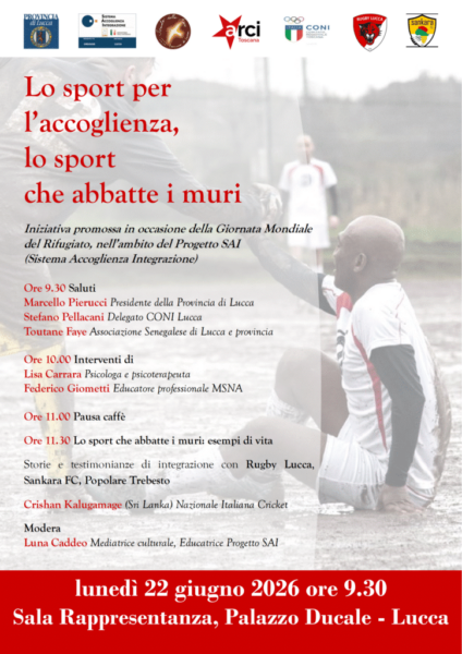 Lo sport come ponte di accoglienza: a Palazzo Ducale a Lucca l'incontro ...